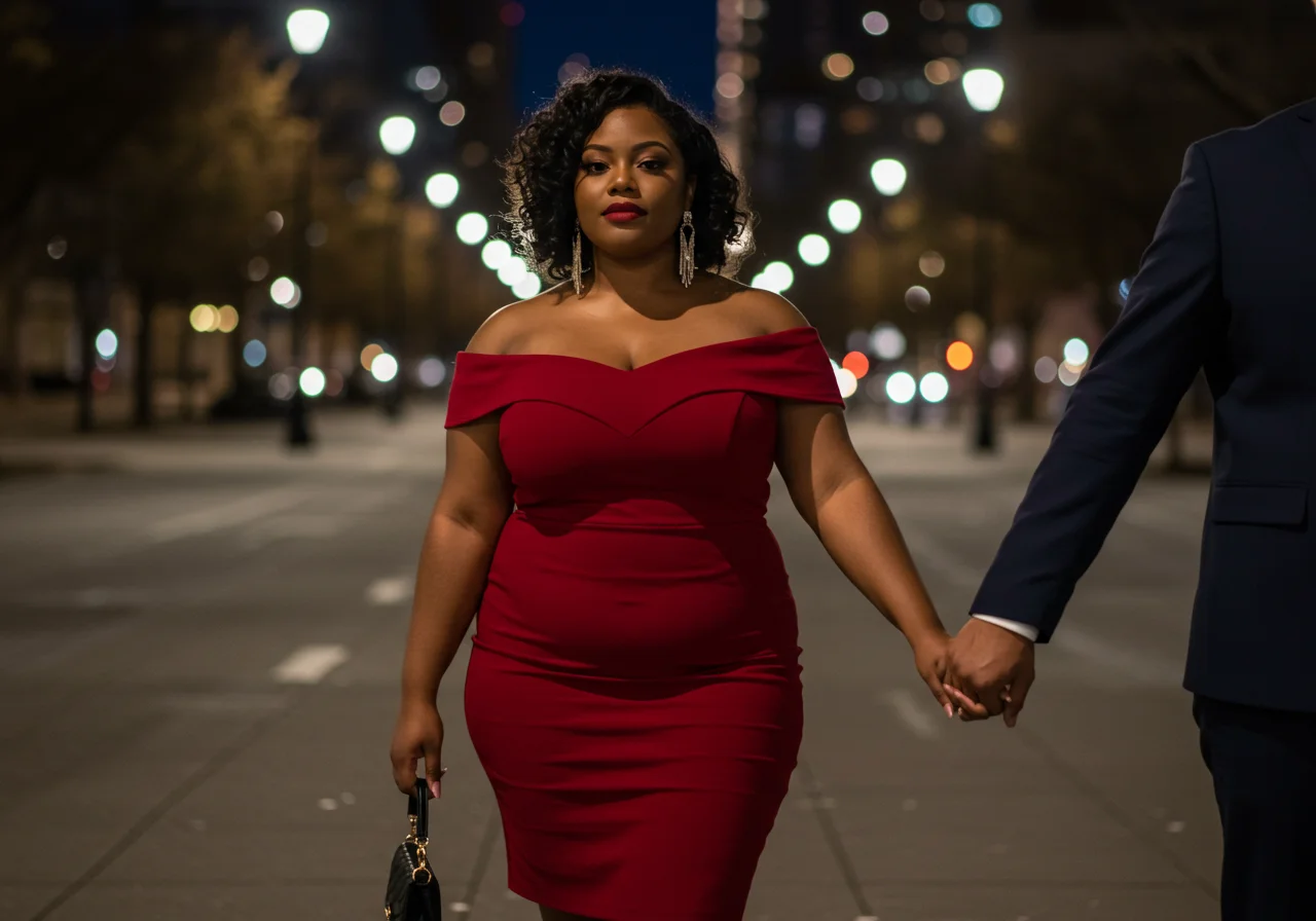 21 Plus Size Date Night Outfits: Curvy Women Date Fashion